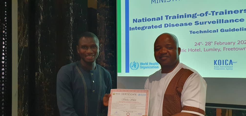 National Training-of-Trainers on the 3rd Edition Integrated Disease Surveillance and Response ...