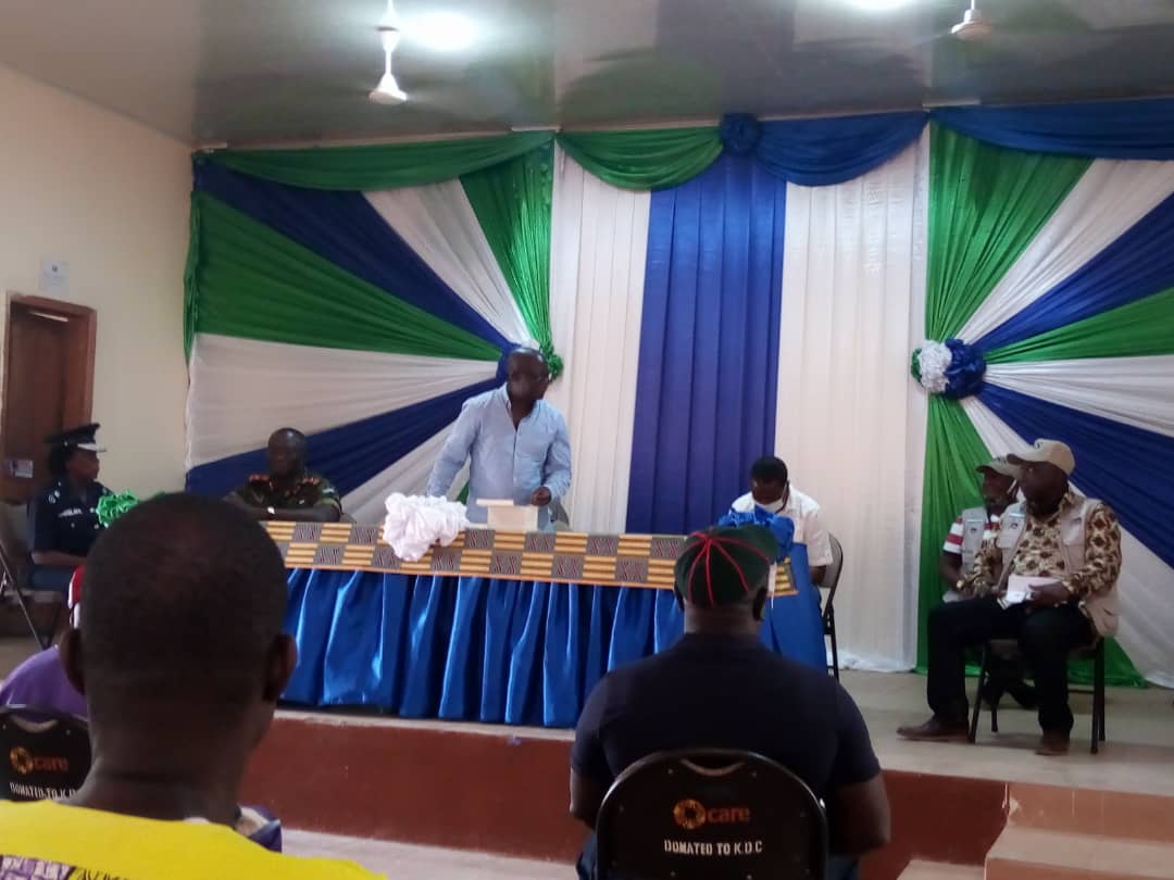 The establishment of Districts Emergency Operations Center and the ...