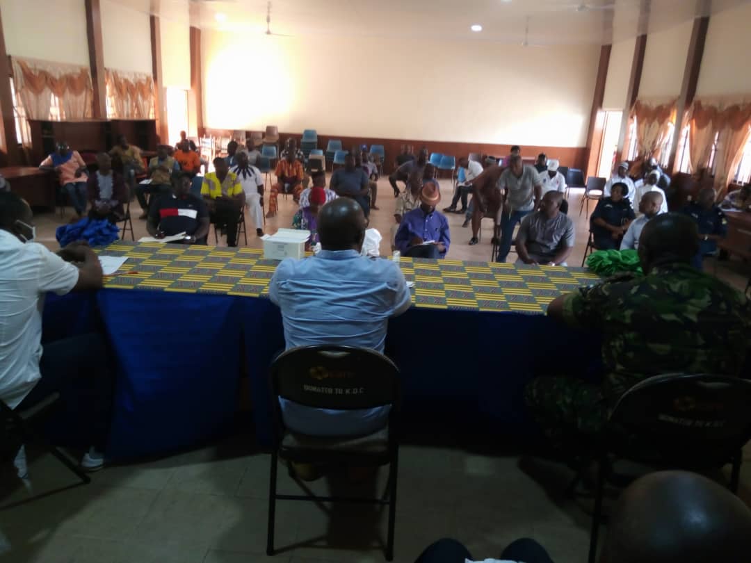 The establishment of Districts Emergency Operations Center and the ...